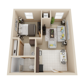 Addington Place of Des Moines - Floor Plan with Price Reveal